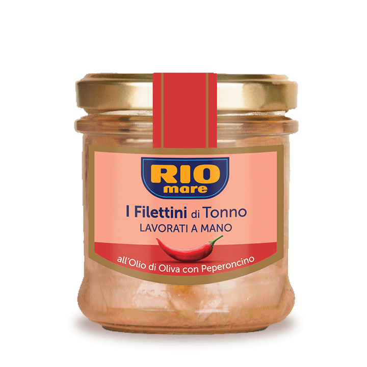 Filettini di Tonno all’Olio di Oliva con Peperoncino - Rio Mare